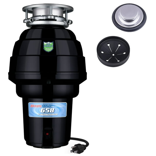 Waste Maid 1-1/4 HP Premium Garbage Disposal, Continuous Feed 10-US-WM ...