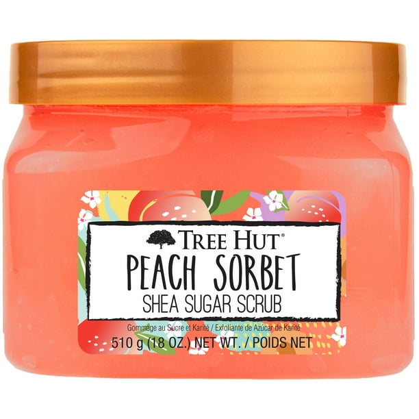 Tree Hut Body Scrub Shea Sugar Hydrating Exfoliator For Softer