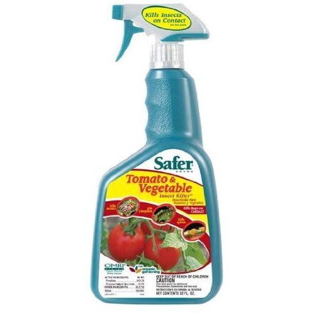 Safer Brand 32 oz Ready To Use Tomato & Vegetable Insect Killer 5087 (2 ...