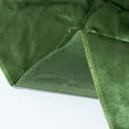 Balsa Circle 132" Olive Green Round Premium Velvet Tablecloth Event ...