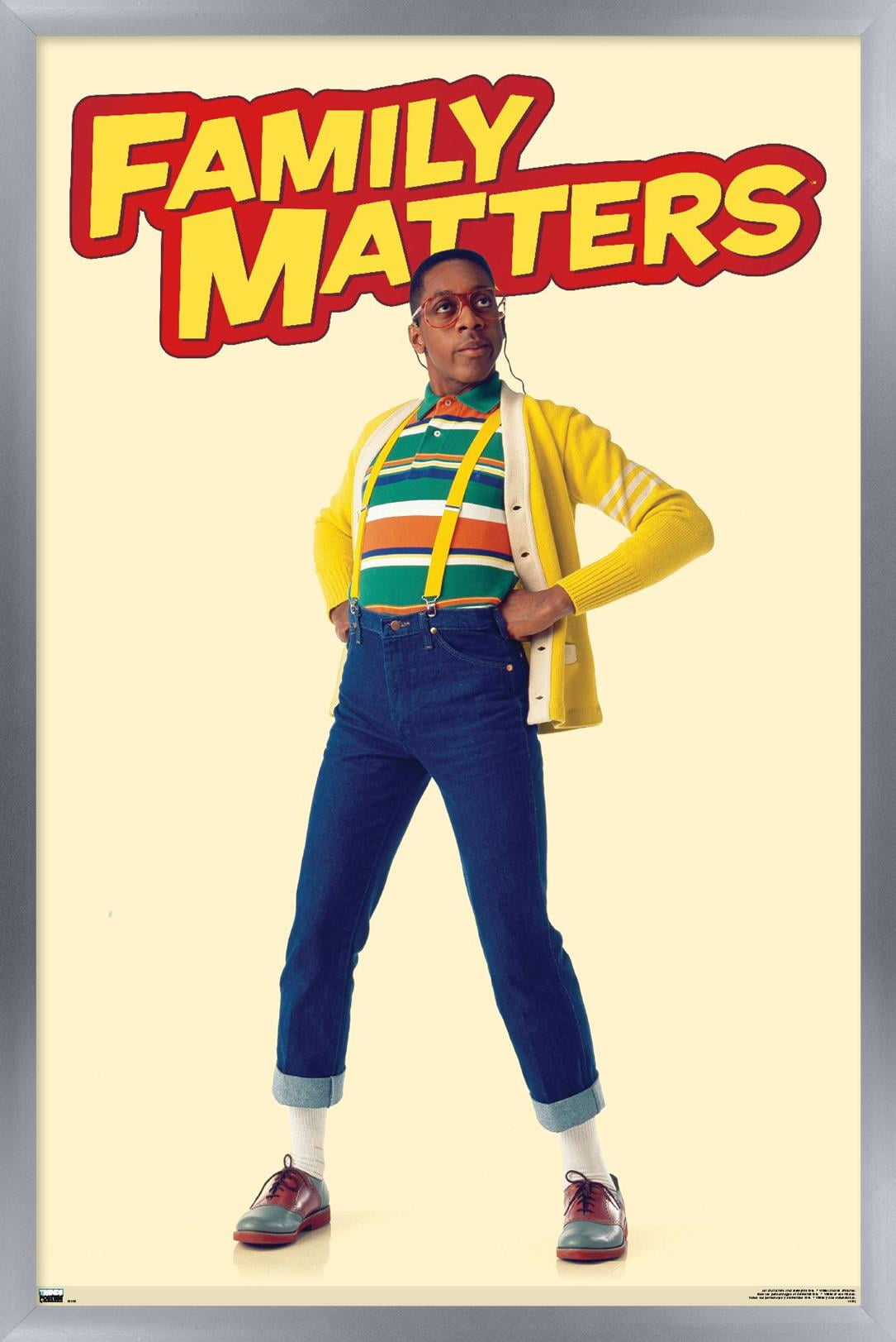 Family Matters - One Sheet Wall Poster, 22.375" x 34" Framed - Walmart.com
