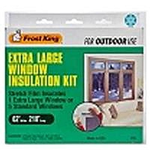 Frost King Clear Stretch Outdoor Window Film Insulator Kit 62 in. W X ...