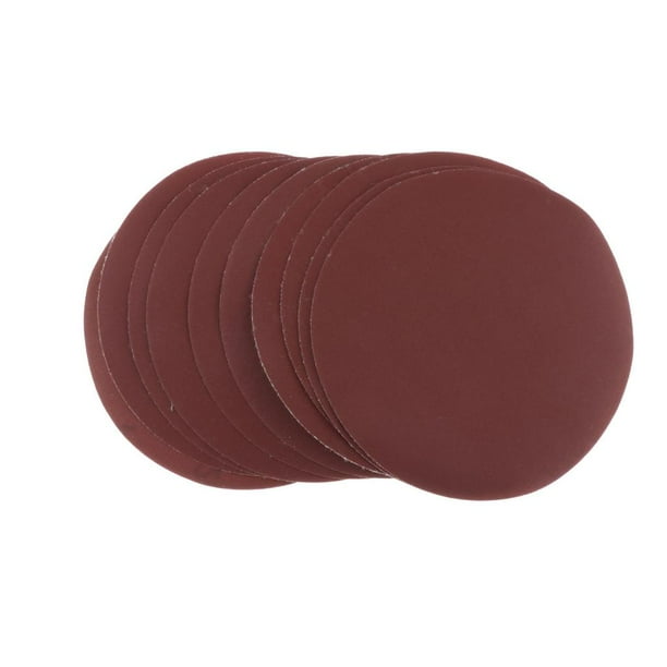 10 Pieces 5 Inch Flocking Sheet Disc Metal Sanding and Mirror Jewelry ...