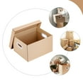 Organizer Scrapbook File Storage Carton Paper Document Box - Walmart.com