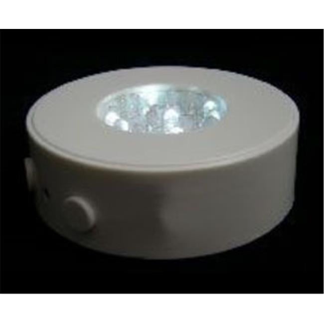 Fortune Products LB-RGBW 3.75 in. LED Light Base for Centerpieces Multi ...