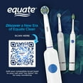 Equate Infinity Power Toothbrush with Antibacterial Replacement Brush ...
