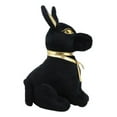 Large Size Egyptian Plush Black & Golden Anubis Stuffed Animal.Soft and ...