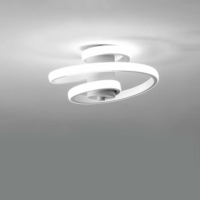 Modern Acrylic LED Ceiling Light 18W Elegant Hallway Entryway Bedroom ...