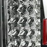 Spec-D Tuning Chrome Housing Clear Lens LED Tail Lights Compatible with ...