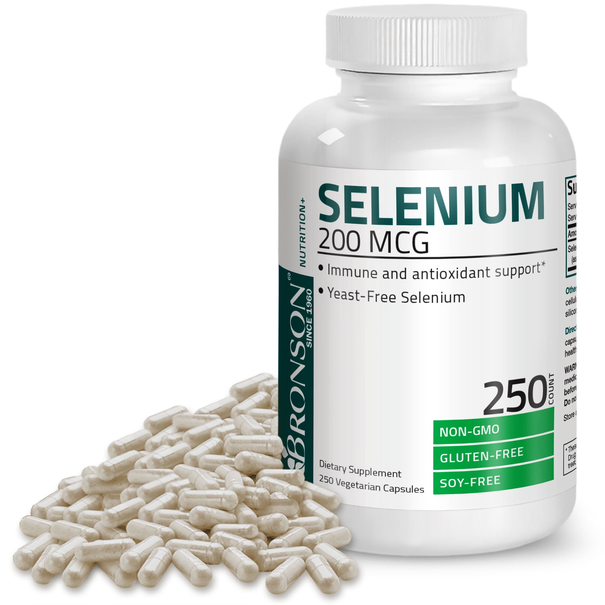 Selenium 200 Mcg for Immune Support, Thyroid, Prostate & Heart Health ... Selenium 200 Mcg for Immune Support, Thyroid, Prostate & Heart Health ...