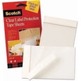 Scotch 822P Scotchpad Label Protection Tape Sheets, 4 X 6, Clear, 25 ...