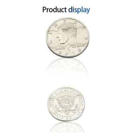 Hot Two Fold Bite Coin Dollars Funny Close-Up Street Novelty Tricks ...