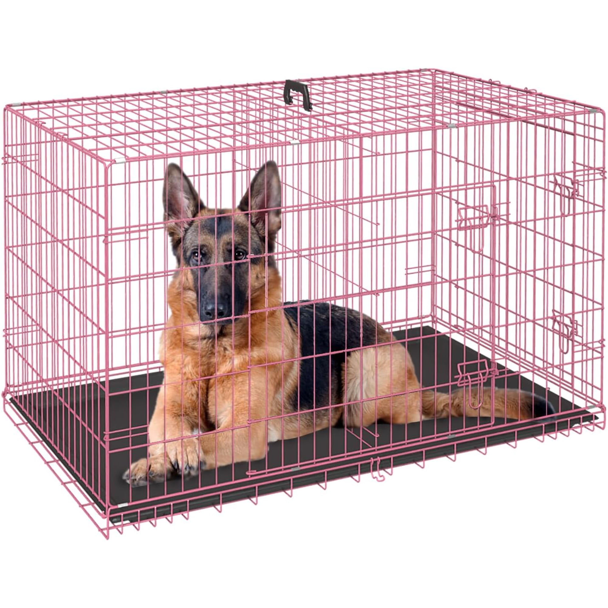 Click here for Fdw Dog Crate For Large Dogs 48 Inch Folding Metal... prices