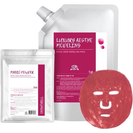 DERMABELL ROSE MODELING PACK (1KG), Hydro Jelly Modeling Mask - Rose ...