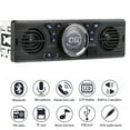 Polarlander 1 Din Car Radio with Built-in 2 Speakers, FM/USB/SD/AUX MP3 ...