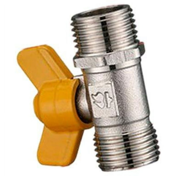 Copper Gas Ball Valve Lever Male Female Shutoff Thread Connector Joint ...