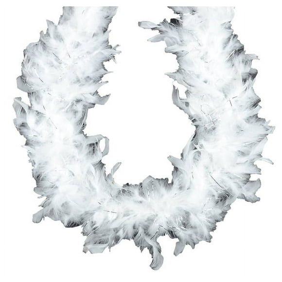 White Feather Boas