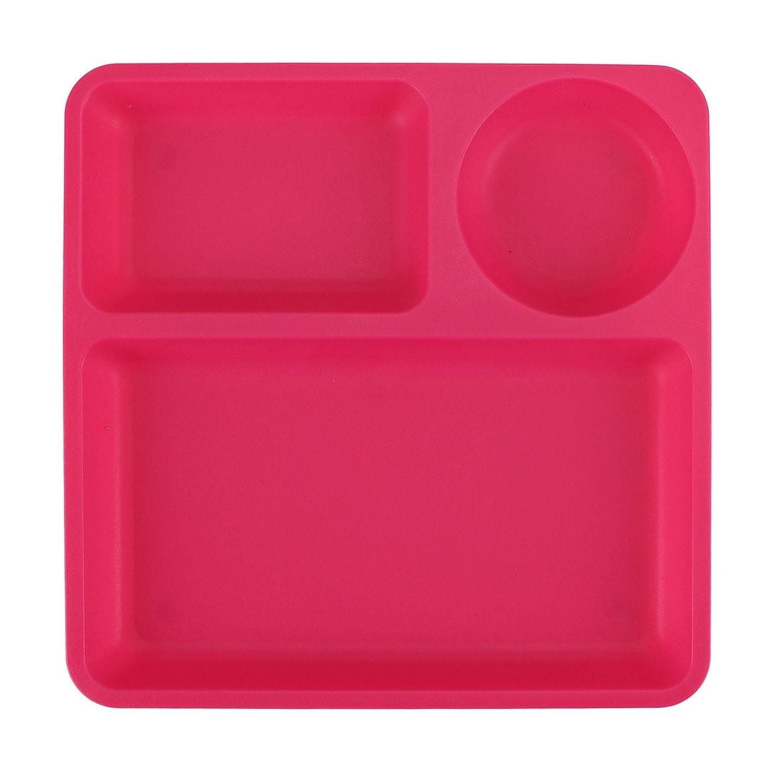 Click here for Mainstays Kids Pink Polypropylene Divided Plate 9.... prices