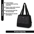 Igloo Leftover Polyester Lunch Tote Cooler, 9 Can Capacity, Black and ...