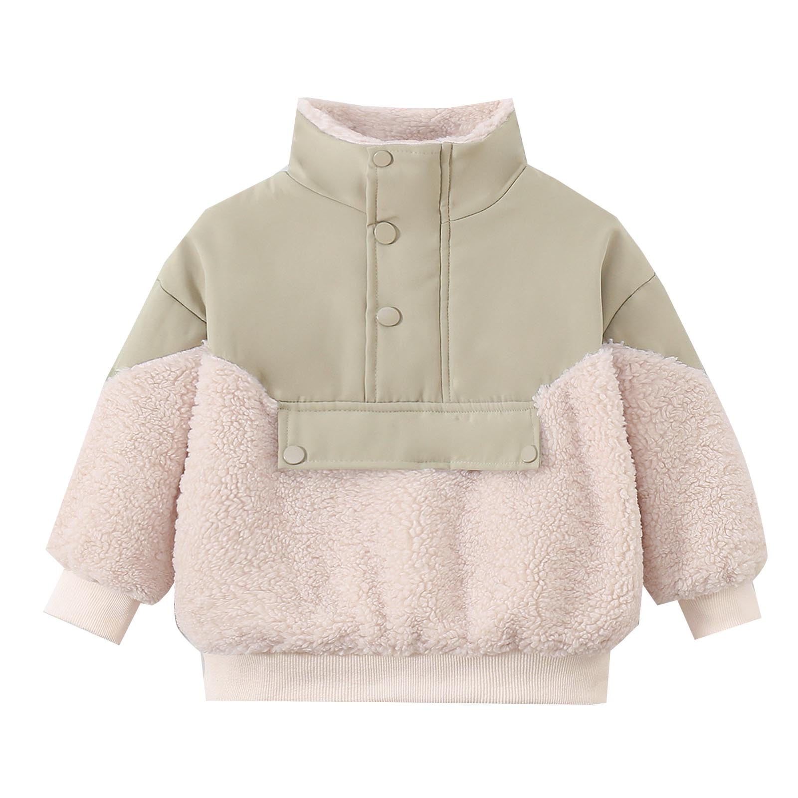 Click here for Trolimons Toddler Girls Winter Patchwork Coat Pull... prices