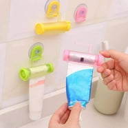 Set of 4 EZ Plastic Tube Squeezers, Toothpaste Dispenser, Bathroom ...