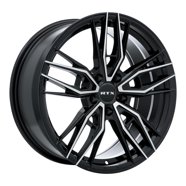 RTX Munich 18x8 5x112 ET32 CB66.6 Matte Black Wheel - Walmart.com