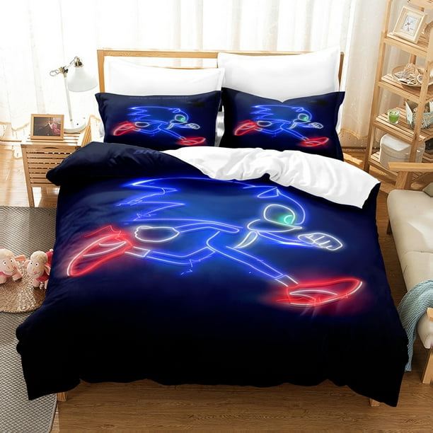 Sonic Sheets Three Piece Set, 3D Printing, Soft Microfiber, Duvet Cover ...