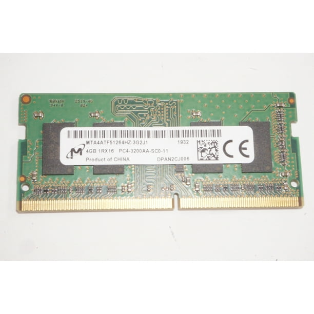 MTA4ATF51264HZ-3G2J1 Micron 4gb pc4 3200 SO-DIMM Memory - Walmart.com ...