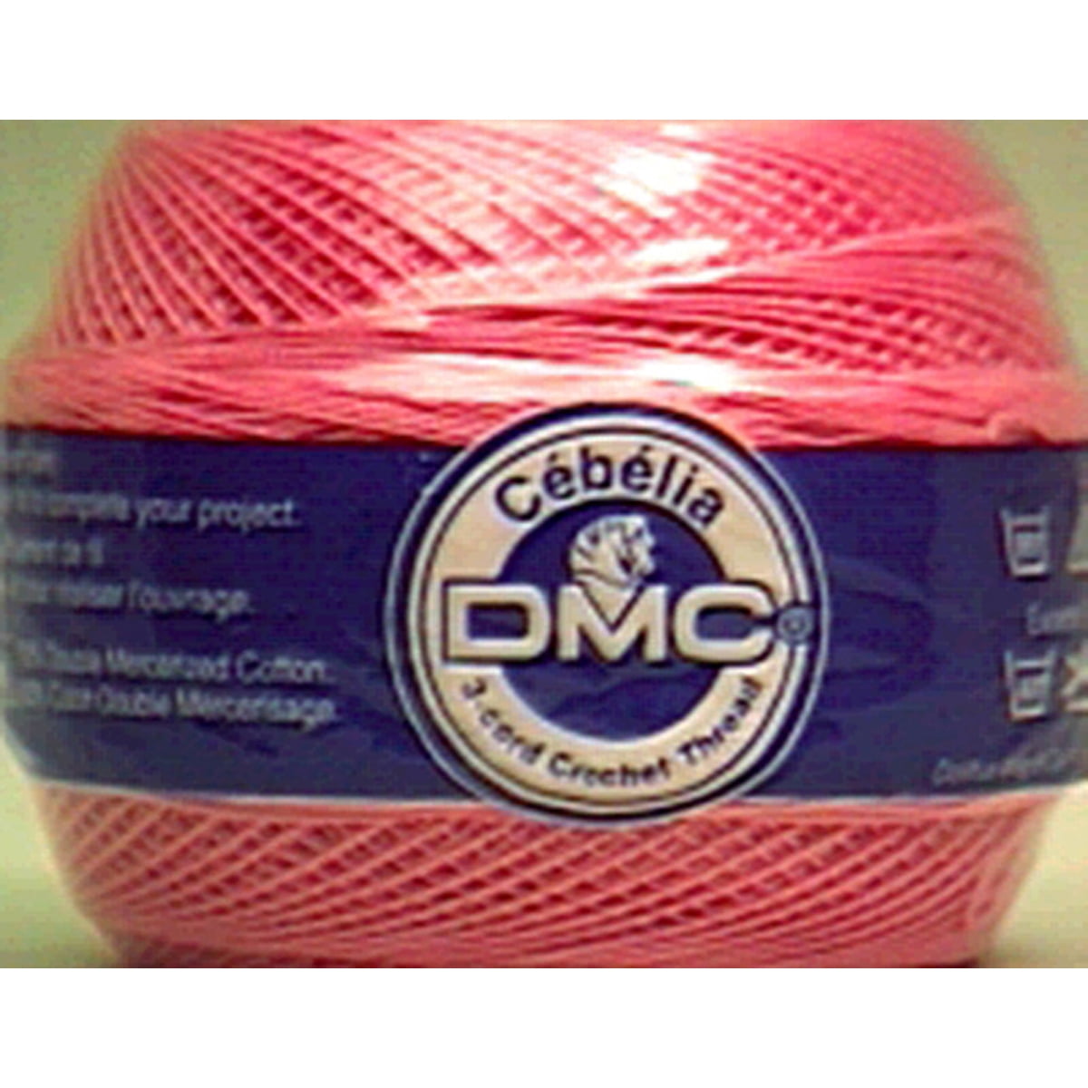 DMC/Cebelia Crochet Cotton Size 20-Wild Rose - Walmart.com