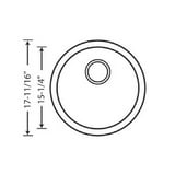 BLANCO RONDO Bar Undermount - Walmart.com