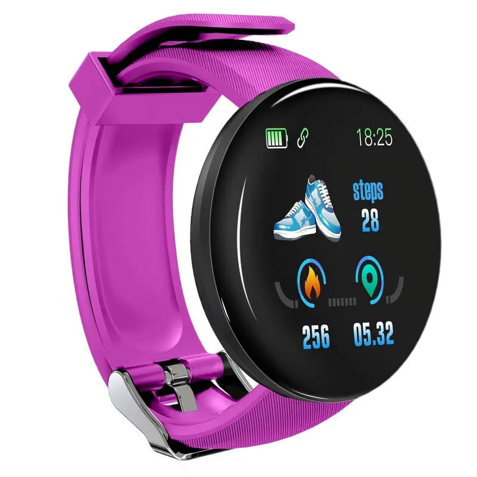 D18 Smart Watch Men Women Smartwatch Blood Pressure Waterproof Digital ...