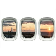 VWAQ Aviation Decals Airplane Window Sticker Clouds Wall Art VWAQ-PPW13 ...