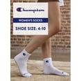 Champion Women’s Low Cut Cushioned Socks, 6 Pack, Sizes 4-10 - Walmart.com