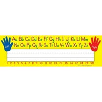 Trend PreK-1 Desk Toppers Reference Name Plates 3.75" Height x 18 ...