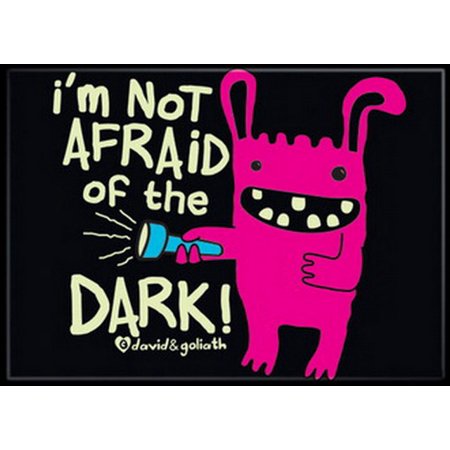 David and Goliath Not Afraid of Dark Magnet 20089DG | Walmart Canada