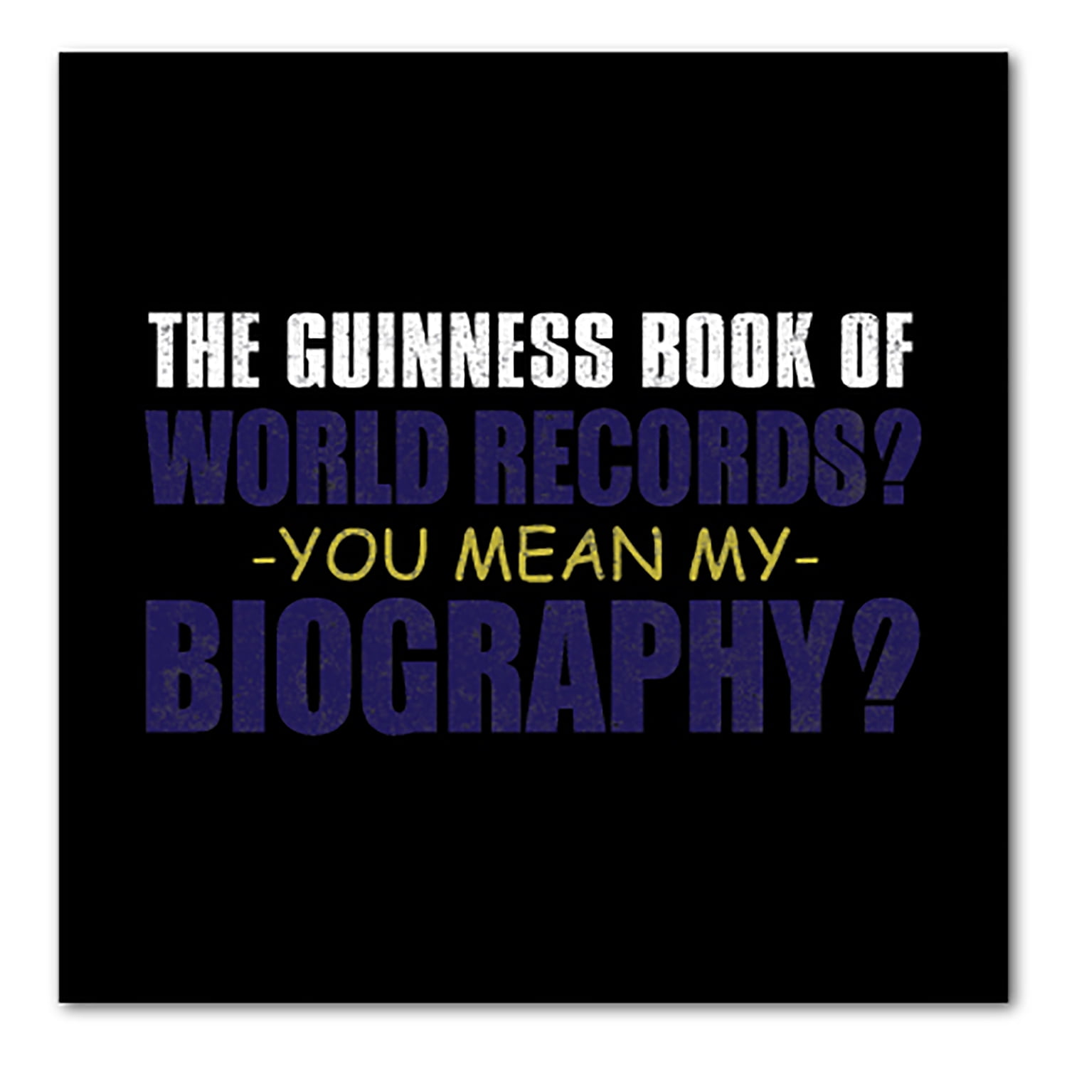 DistinctInk Custom Bumper Sticker - 4" x 4" Decorative Decal - Black ...