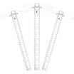Mr. Pen- Drafting 3 Pc Large Transparent Triangular Ruler Set, Easy ...