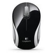Logitech M187 Wireless Mini Mouse, Black, 1000 dpi, USB, 3 Buttons ...