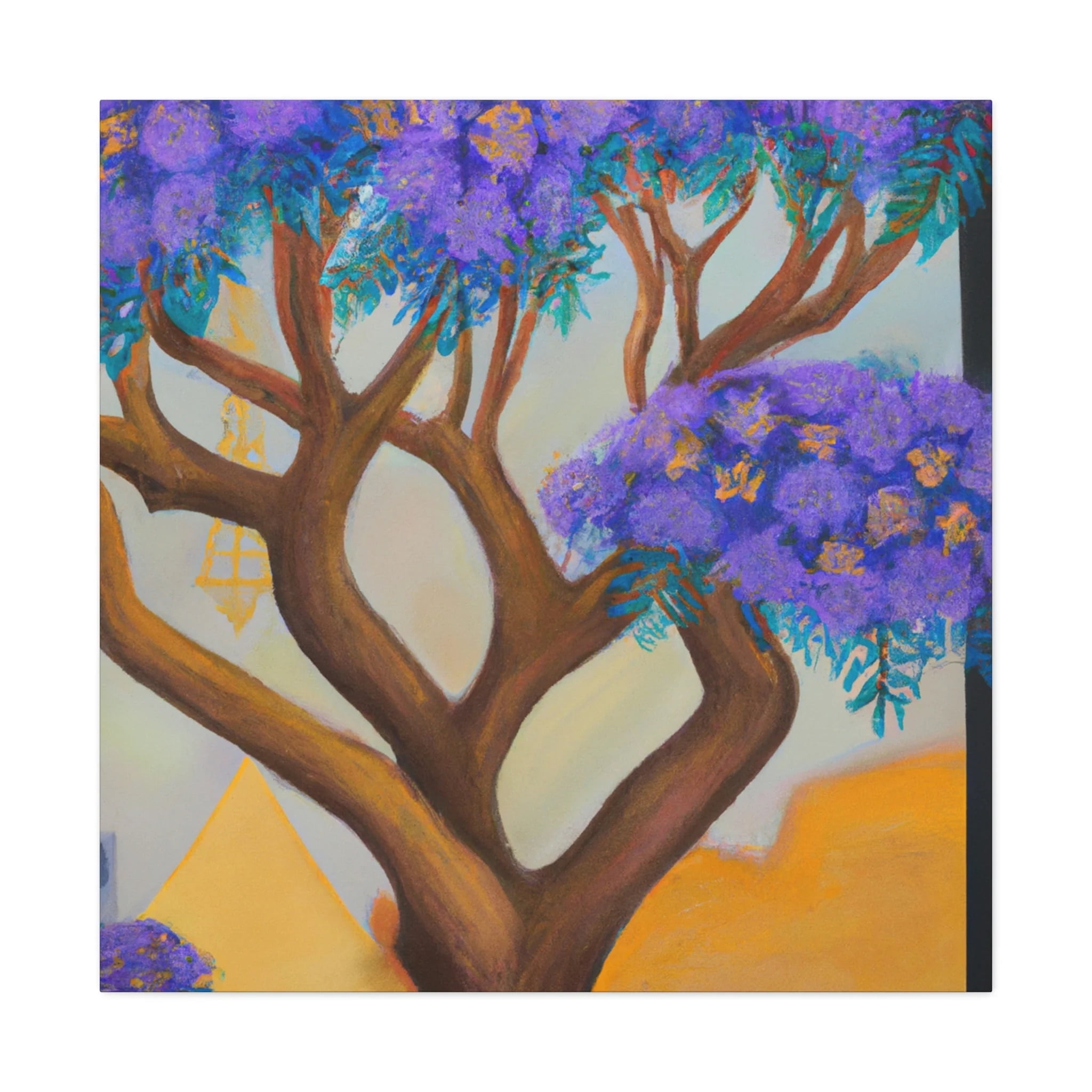 Jacaranda Dreamscape - Canvas - Walmart.com