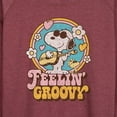 Peanuts - Feelin Groovy Snoopy And Woodstock - Women's Lightweight ...