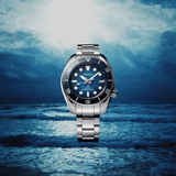 Seiko Prospex Sea King Sumo Automatic Diver's Watch, Blue Dial, 200M ...