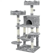 New Cat Condos Kitty Tree & Condo Scratching Post Tower, 69-in ...