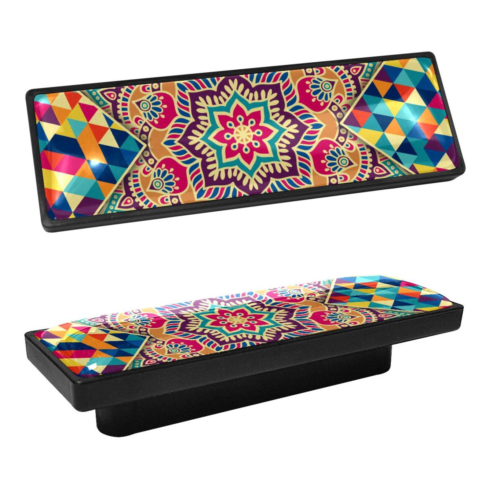 4 Pcs Rectangle Cabinet Handle Cupboard Knob Drawer Pulls Handle ...