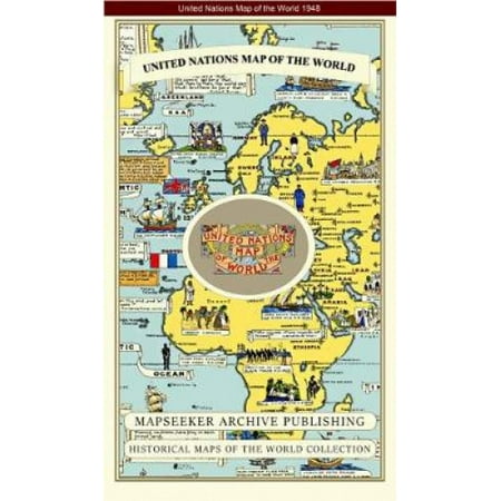 United Nations Map of The World 1946 | Walmart Canada