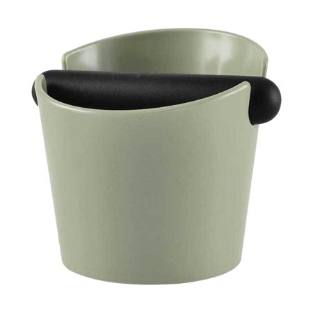 Waste Bin for Espresso Maker Accs Bar Shop Worktop Gray Green 0.55L ...