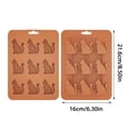 Animals Ice Cube Mold - Cute Cat Shape Silicone Ice Cube Tray, Flexible ...