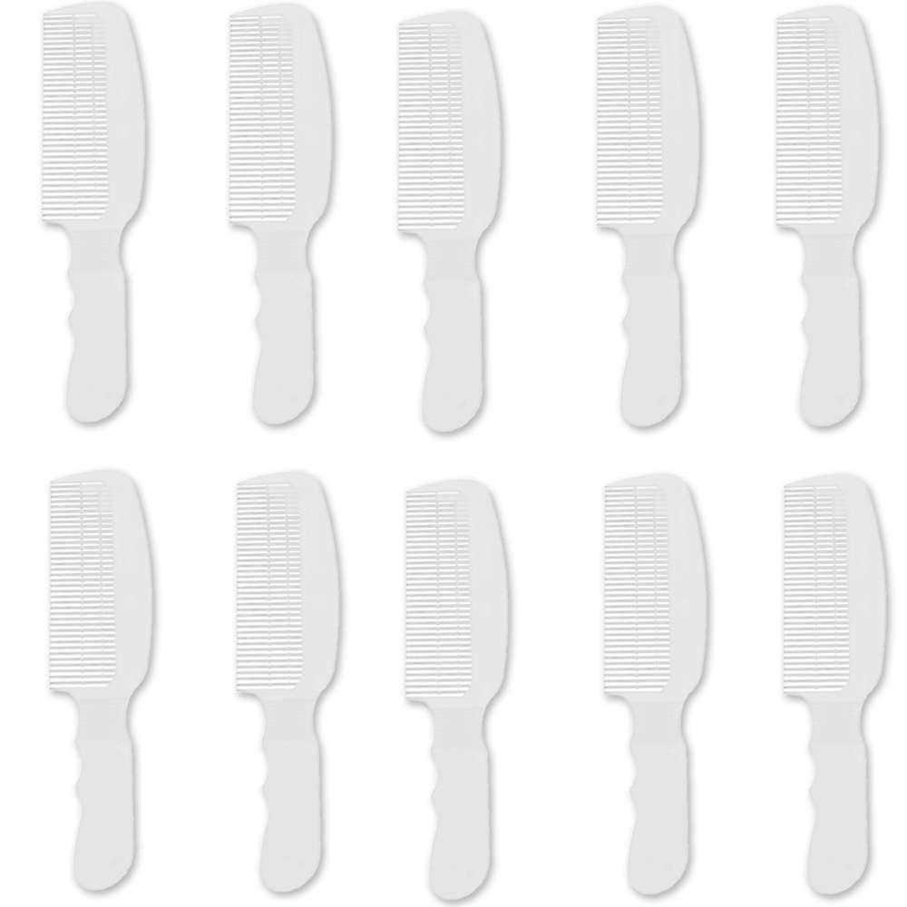 10 Units Wahl Flat Top Comb White #3329-100 - Walmart.com