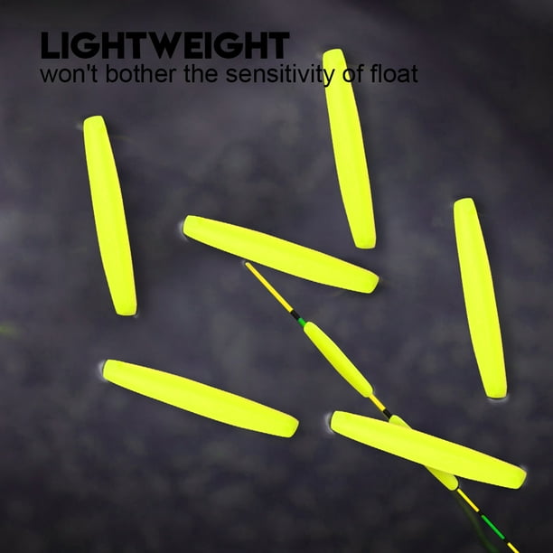 Float Indicator, Orange/Yellow Eye-catching Fishing Bobber Indicator ...