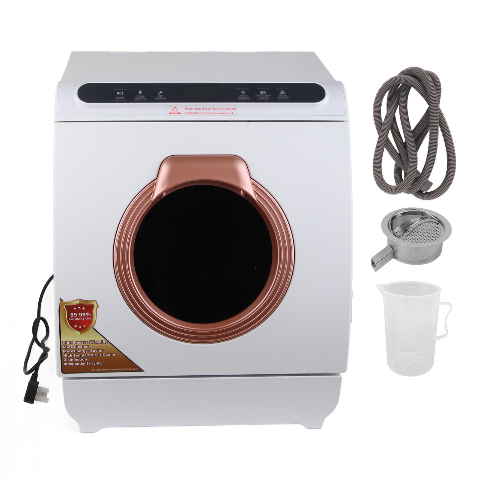 Compact Countertop Dishwasher Portable Mini Dish Washer for Apartments ...