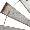 Glitzhome 32 "L Windmill Rustic Metal Half Wind Spinners Sculptures ...
